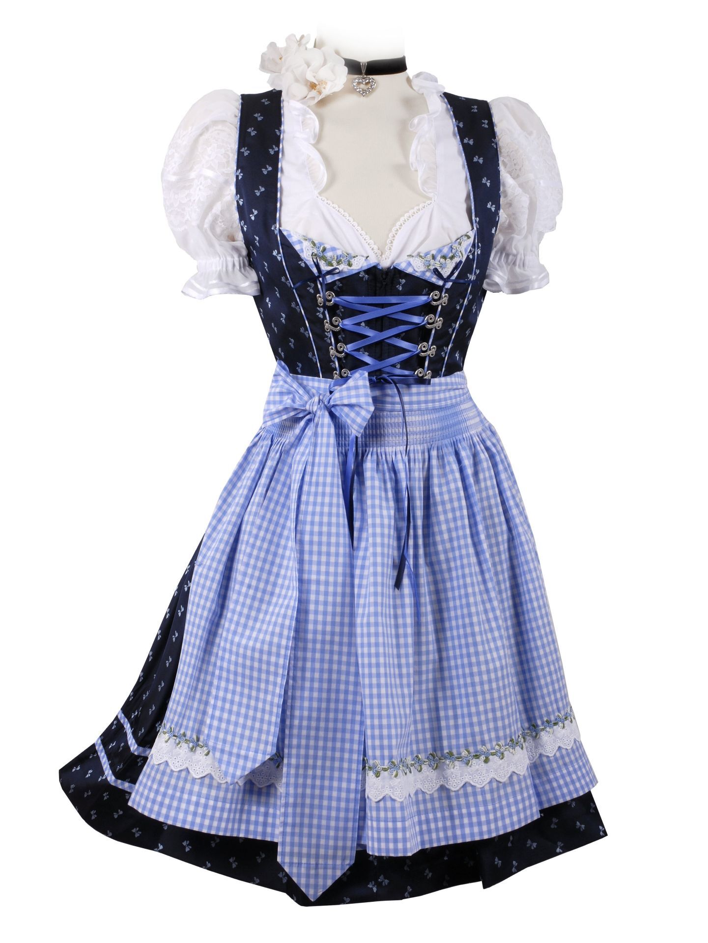 Dirndl-Mini kurze Dirndl - super hübsche Wiesn-Dirndl im Trachtenshop ...