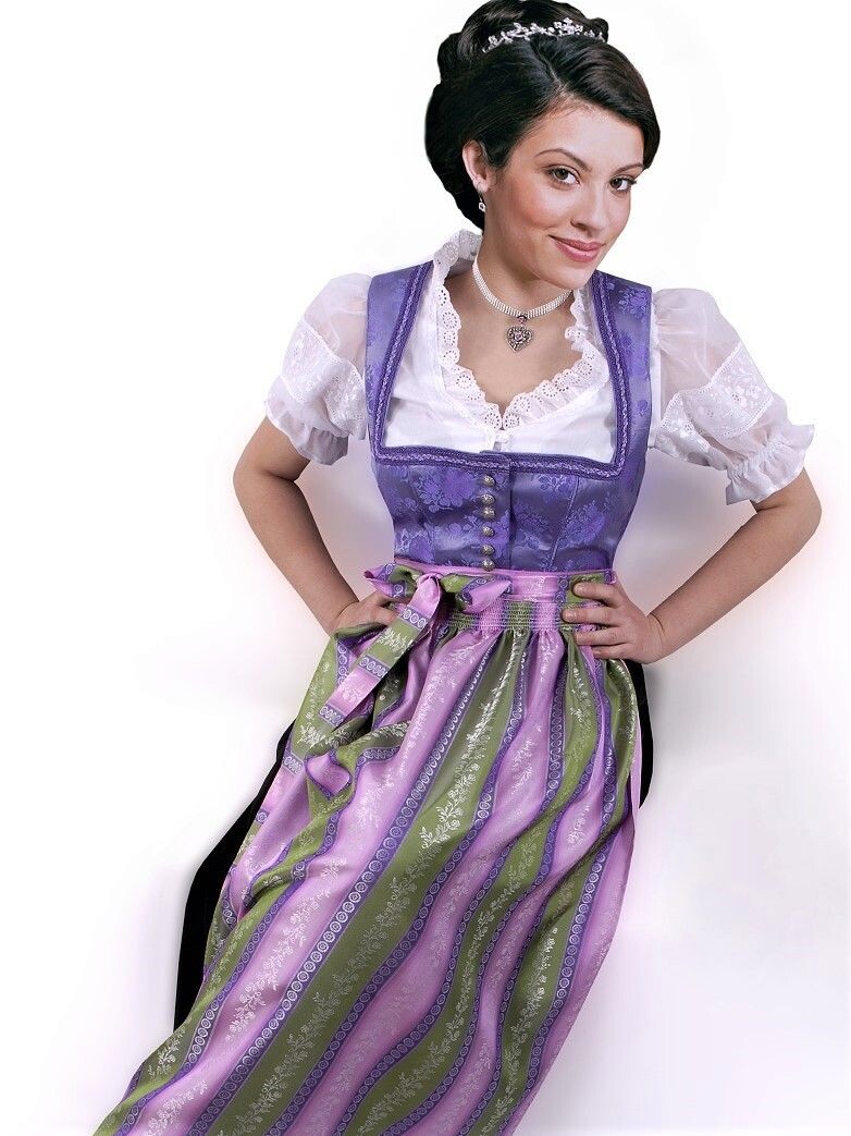 Dirndl lang Damen, festlich elegante Dirndl in prachtvollen Designs